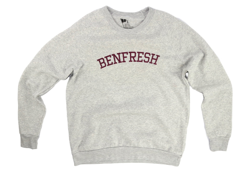 Ben Fresh Eco-Fleece Lightweight Fitted Crewneck