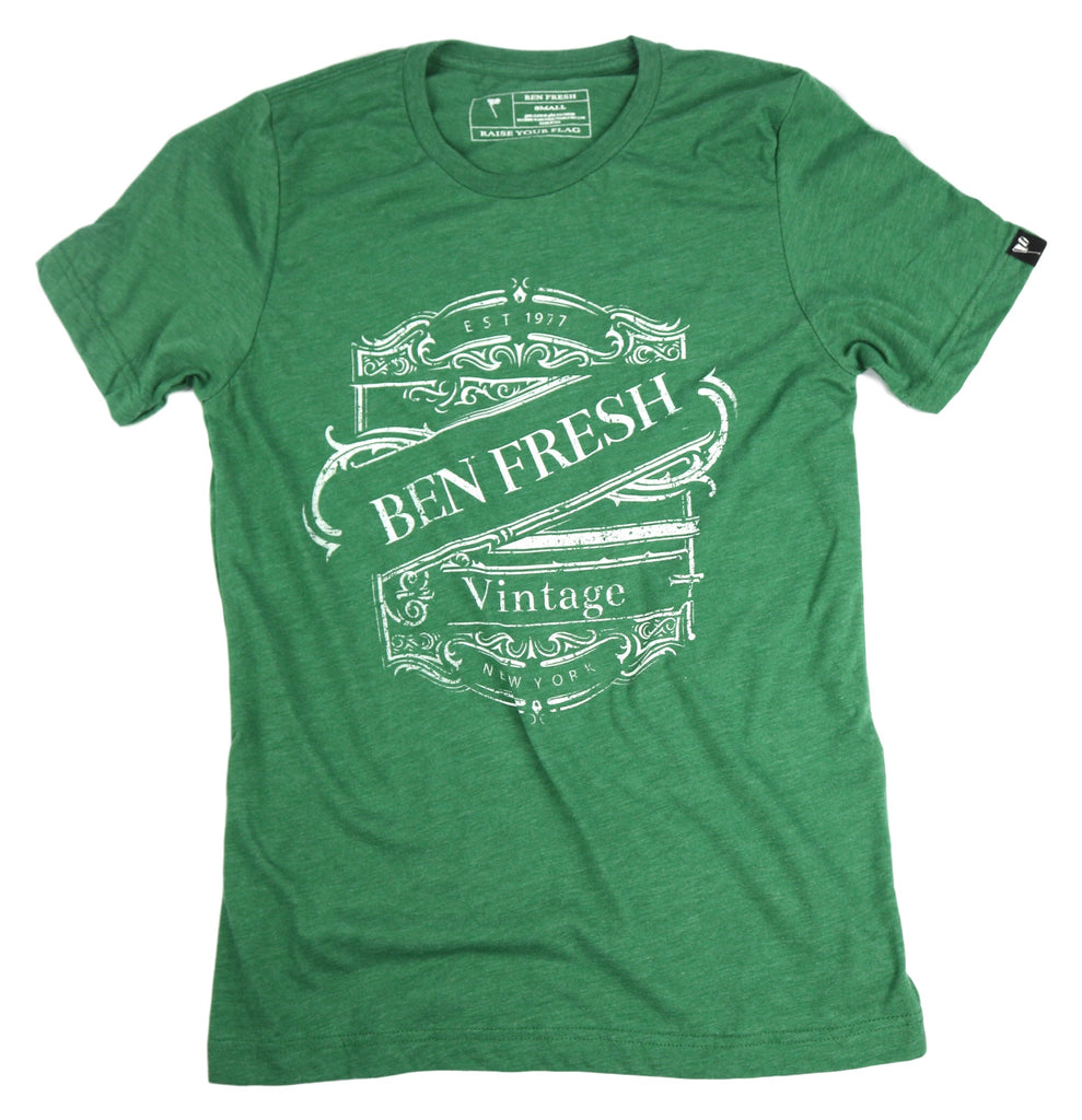 Ben Fresh Distressed Tri-blend T-shirt (Unisex)